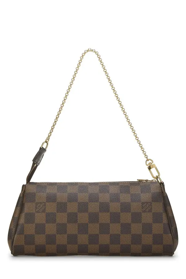 LOUIS VUITTON Damier Ebene Eva - Brown