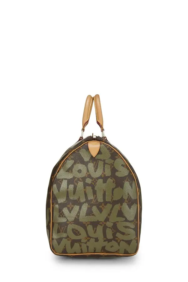 LOUIS VUITTON Stephen Sprouse X Monogram Graffiti Keepall 50