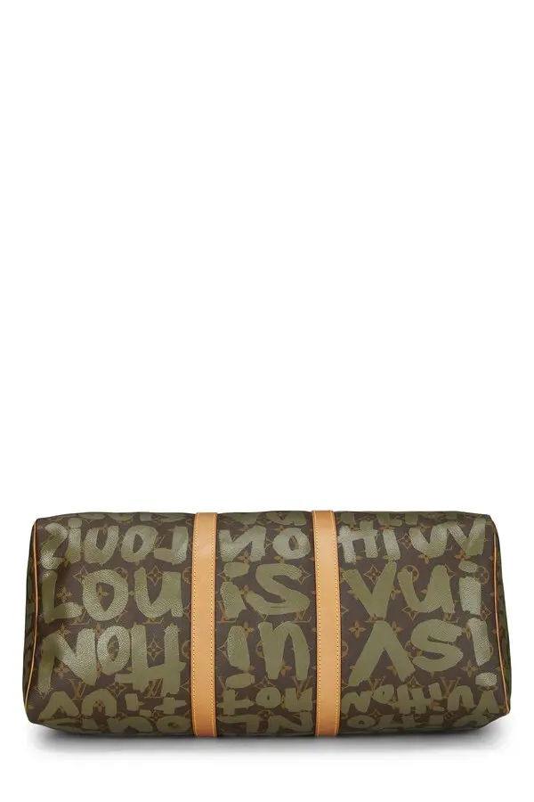 LOUIS VUITTON Stephen Sprouse X Monogram Graffiti Keepall 50
