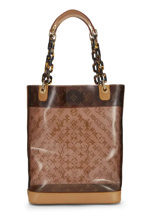 LOUIS VUITTON Monogram Ambre Vinyl Cabas