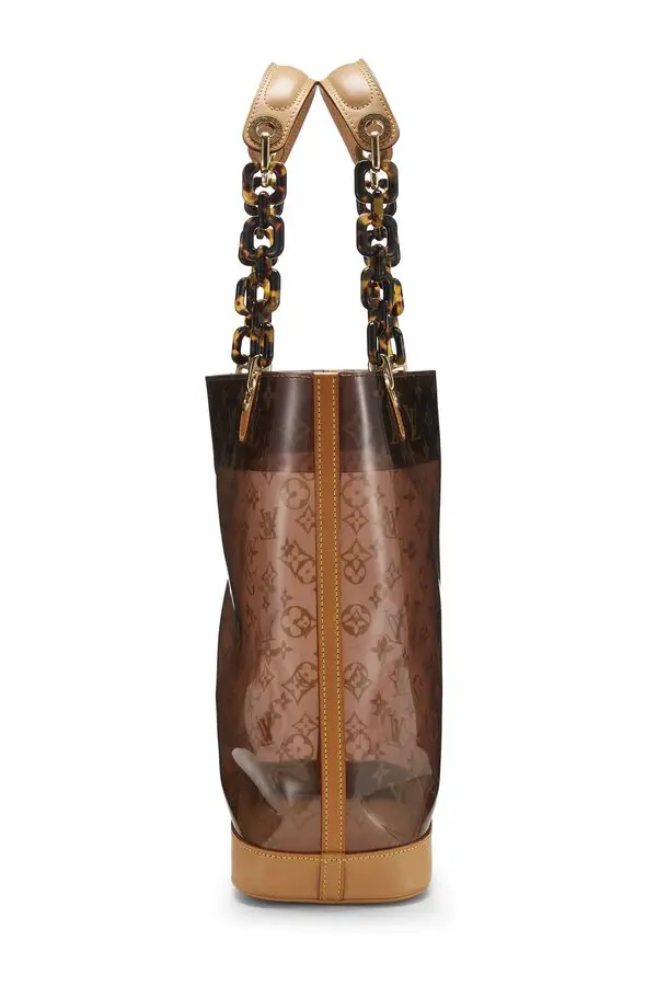 LOUIS VUITTON Monogram Ambre Vinyl Cabas