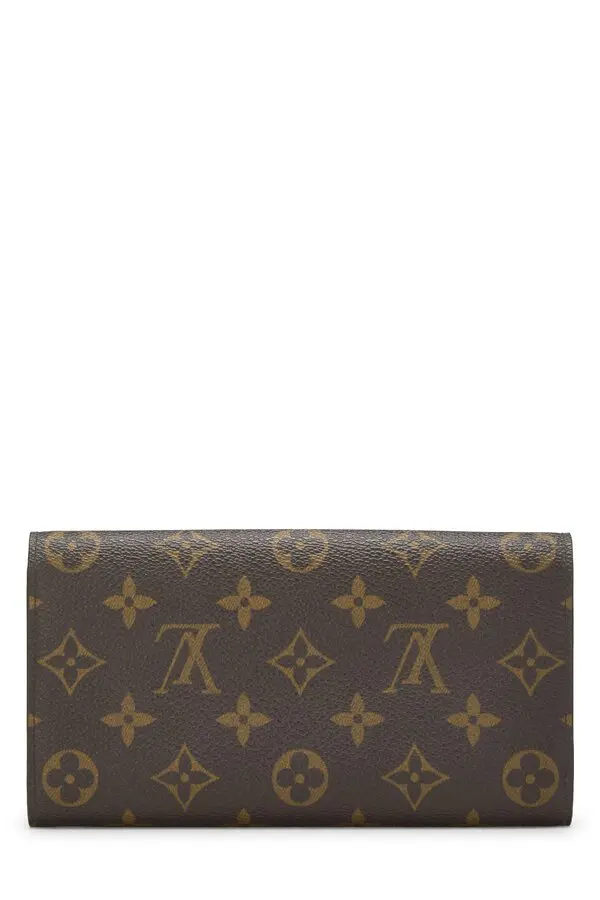 LOUIS VUITTON Monogram Canvas Sarah Wallet