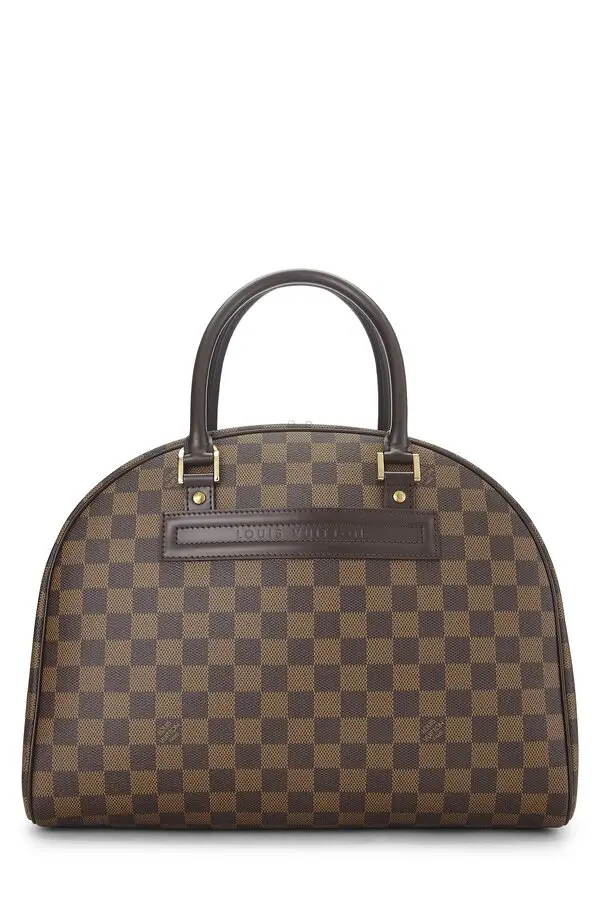 LOUIS VUITTON Damier Ebene Nolita - Brown