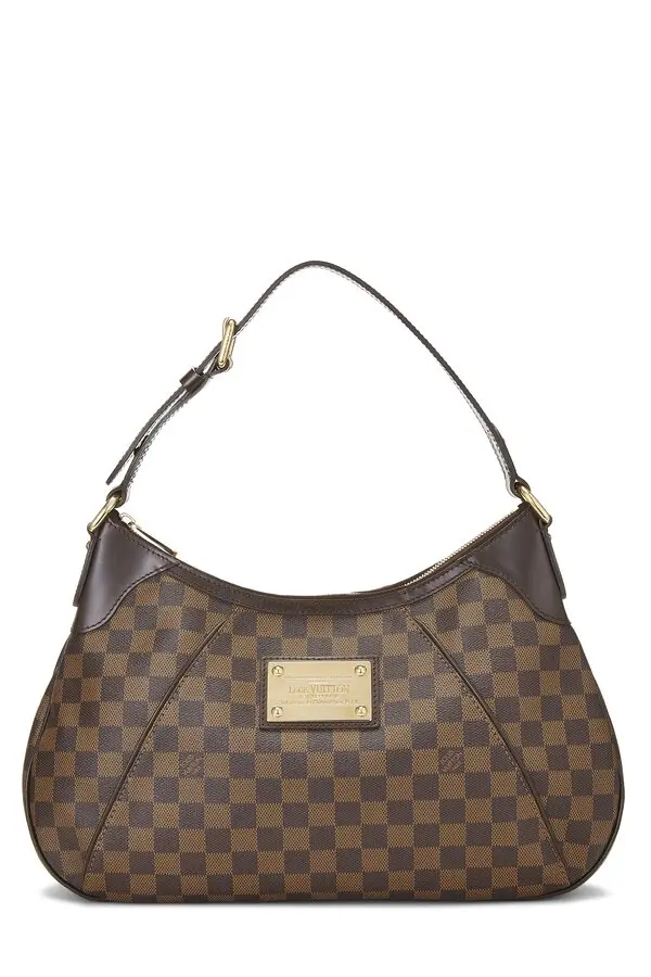 LOUIS VUITTON Damier Ebene Thames Shoulder Bag