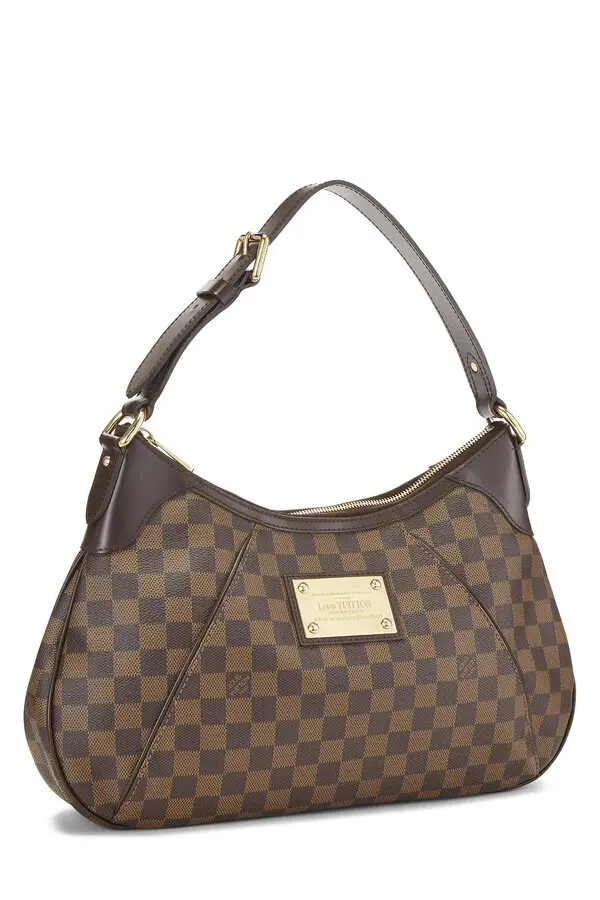 LOUIS VUITTON Damier Ebene Thames Shoulder Bag