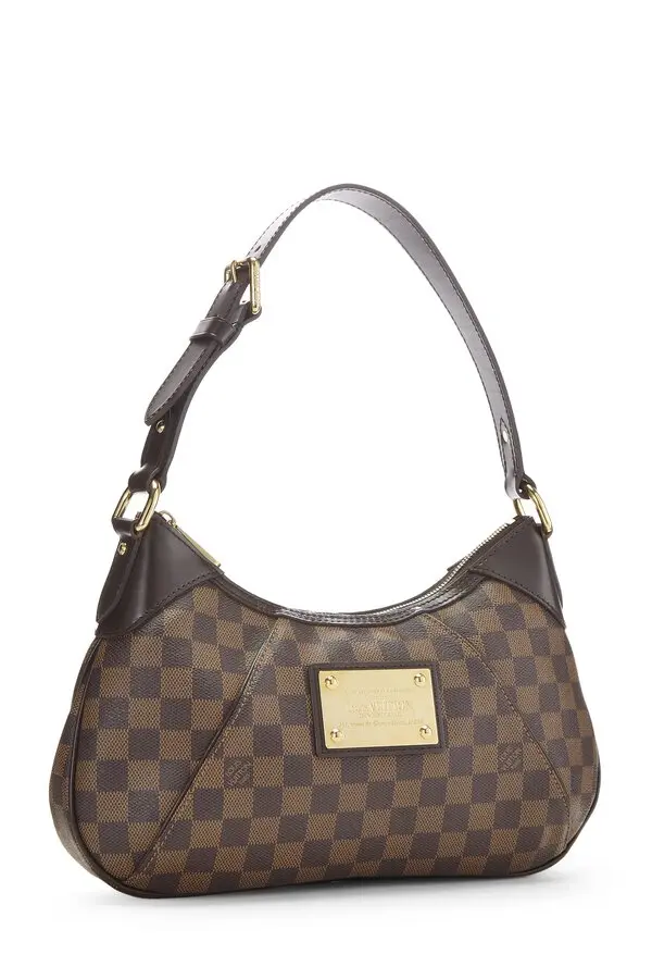 LOUIS VUITTON Damier Ebene Thames Shoulder Bag