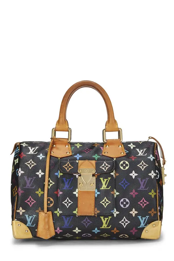 LOUIS VUITTON Takashi Murakami X Monogram Multicolore Speedy 30