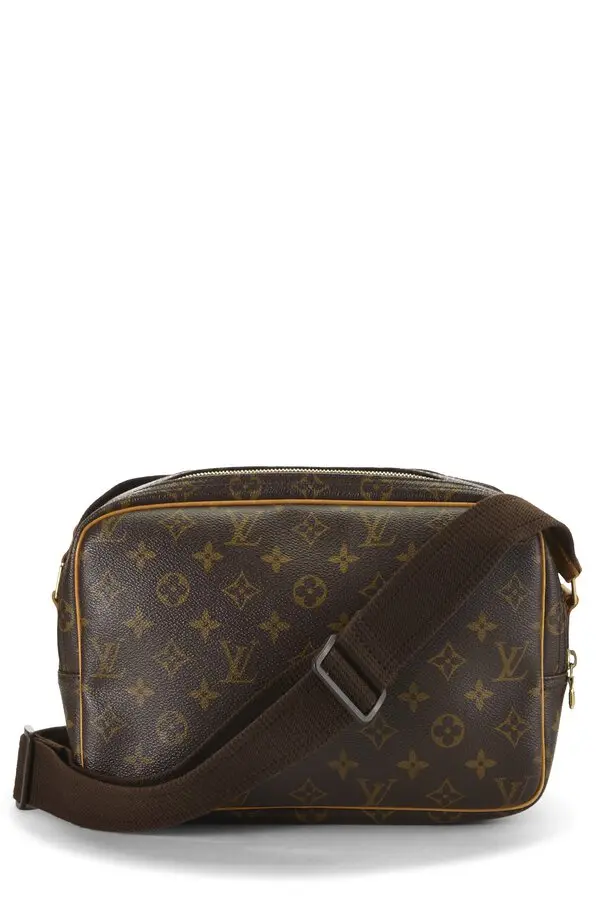 LOUIS VUITTON Monogram Reporter - Brown