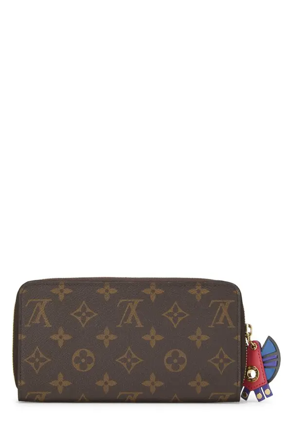 LOUIS VUITTON Monogram Canvas Totem Zippy Continental Wallet - Purple