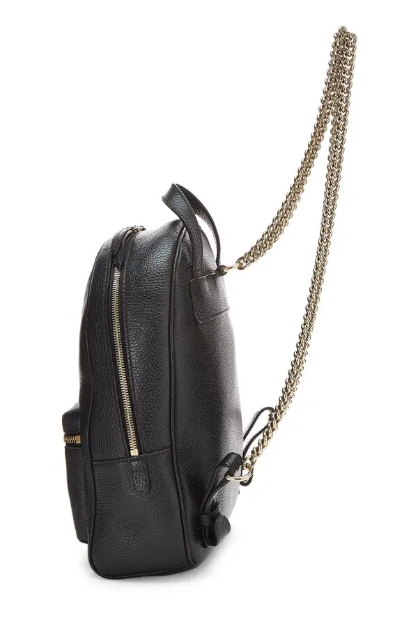 Gucci Leather Soho Chain Backpack