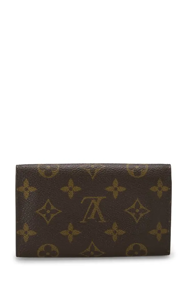 LOUIS VUITTON Monogram Canvas Porte Monnaie Simple