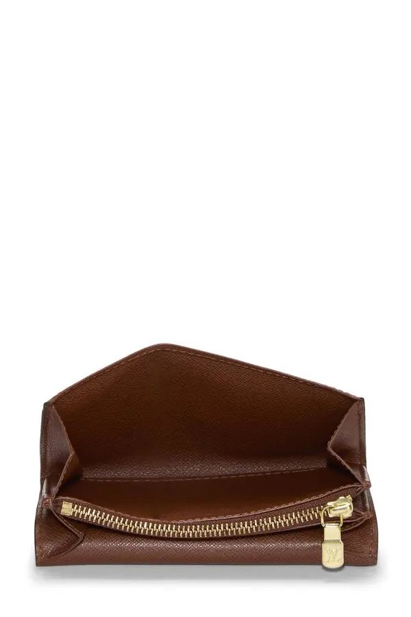 LOUIS VUITTON Monogram Canvas Porte Monnaie Simple