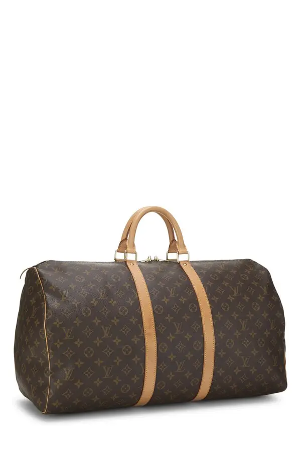 LOUIS VUITTON Monogram Keepall 55
