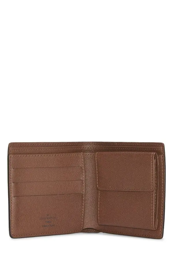LOUIS VUITTON Takashi Murakami X Monogram Canvas Panda Marco Wallet - Brown