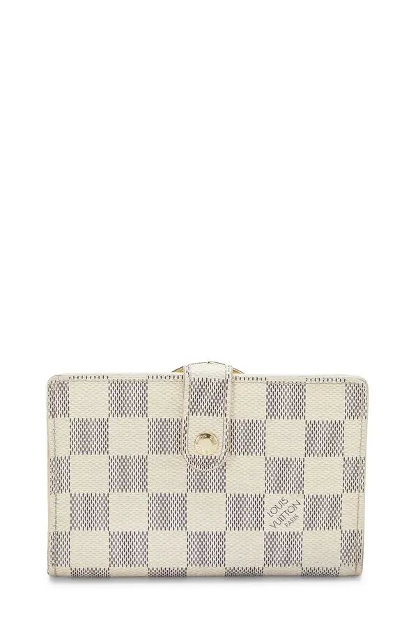 LOUIS VUITTON Damier Azur Porte-monnaie Viennois Wallet