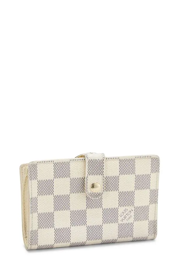 LOUIS VUITTON Damier Azur Porte-monnaie Viennois Wallet