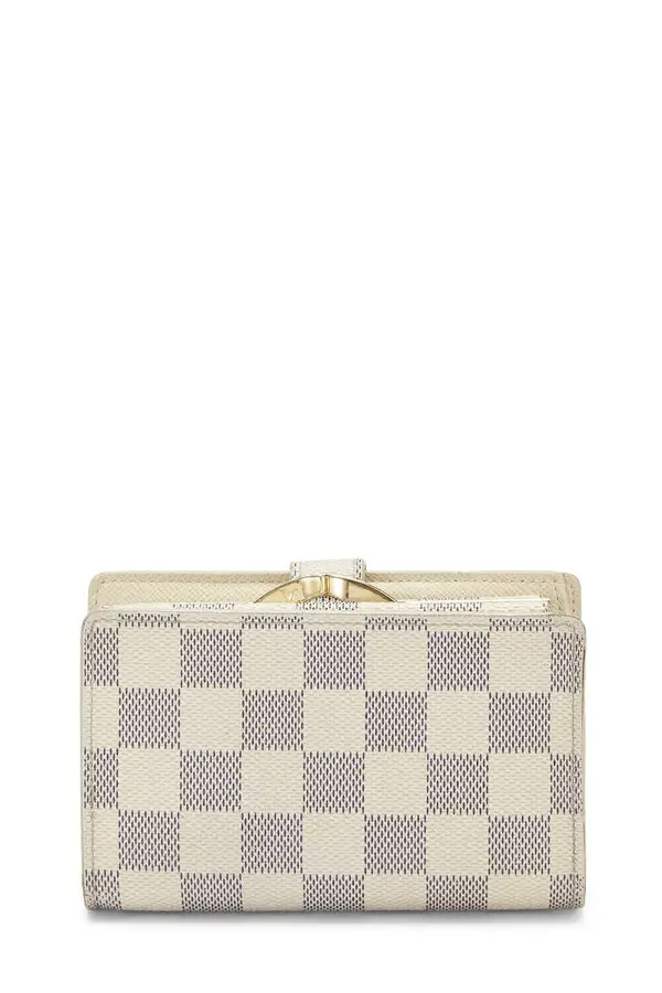 LOUIS VUITTON Damier Azur Porte-monnaie Viennois Wallet