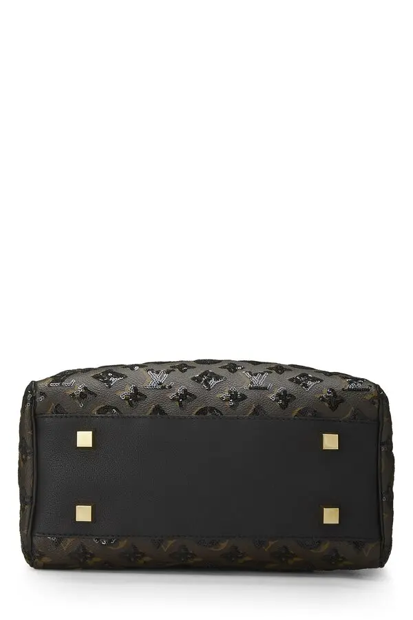 LOUIS VUITTON Monogram Eclipse Speedy 30 - Black