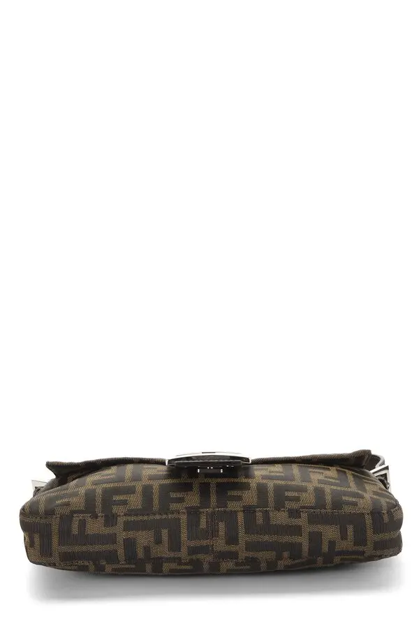 Fendi Zucca Canvas Baguette - Brown
