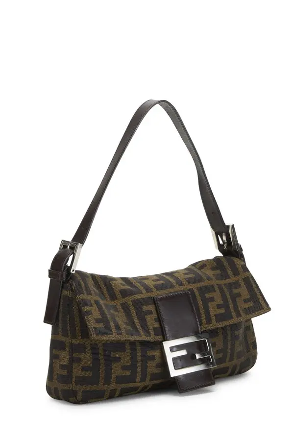 Fendi Zucca Canvas Baguette