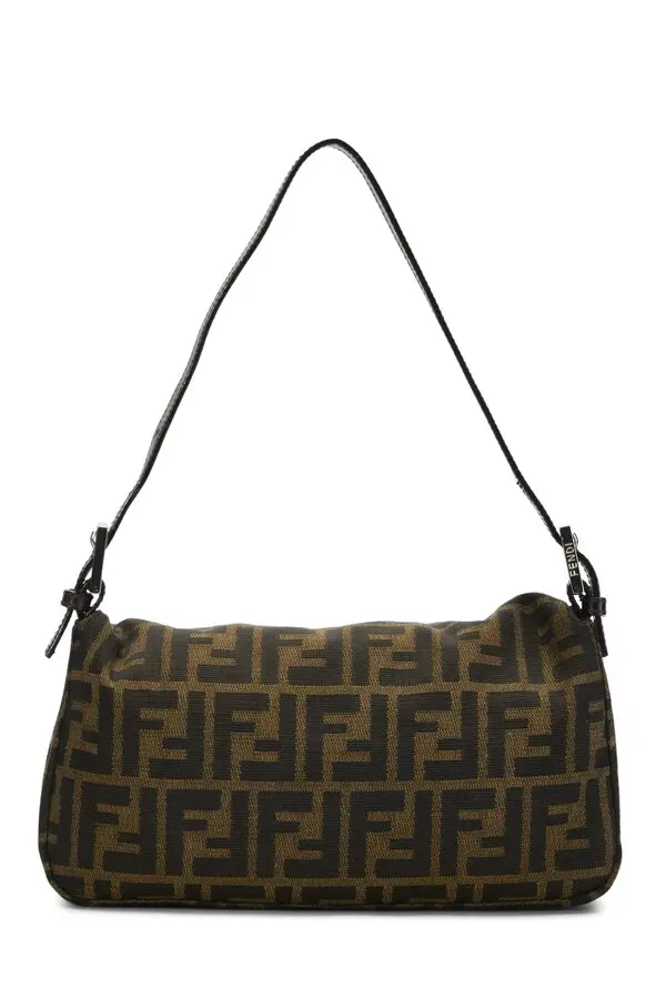 Fendi Zucca Canvas Baguette - Brown
