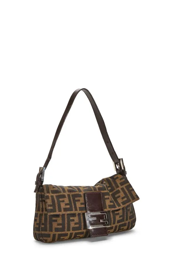 Fendi Zucca Canvas Baguette