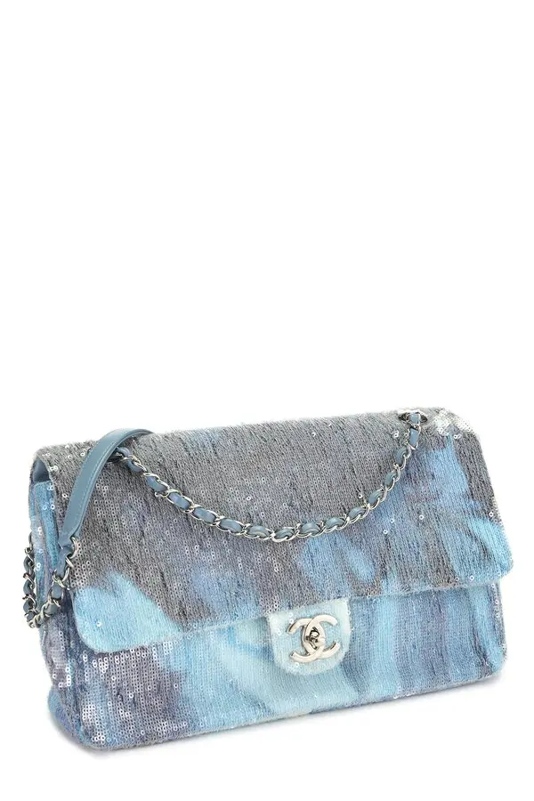 Chanel Sequin Waterfall Flap Bag