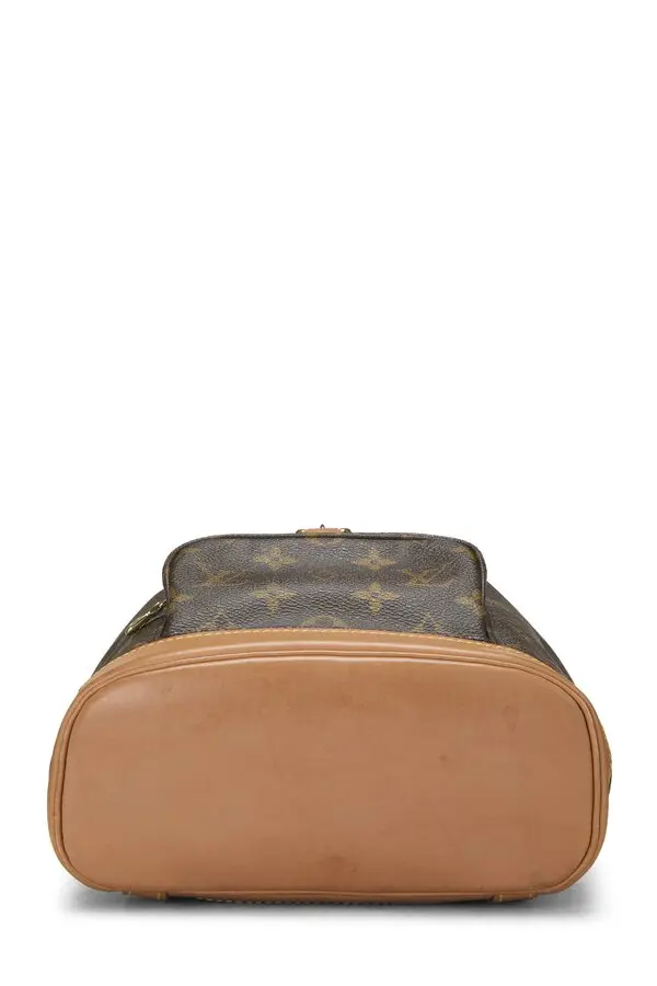 LOUIS VUITTON Monogram Montsouris Backpack - Brown