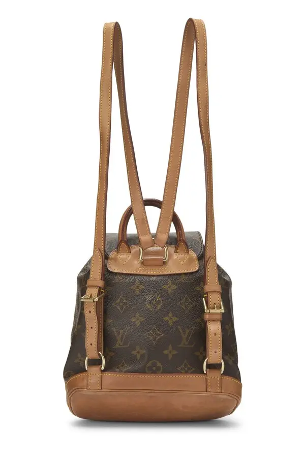 LOUIS VUITTON Monogram Montsouris Backpack - Brown