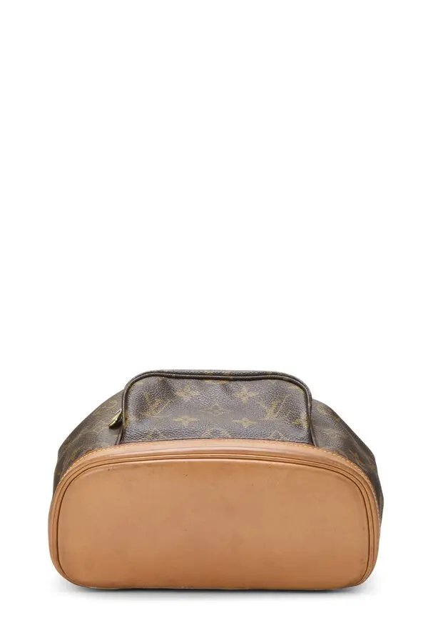 LOUIS VUITTON Monogram Montsouris Backpack - Brown