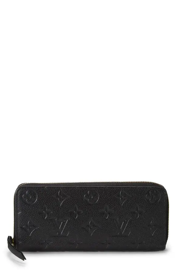 LOUIS VUITTON Monogram Empreinte Clemence Wallet