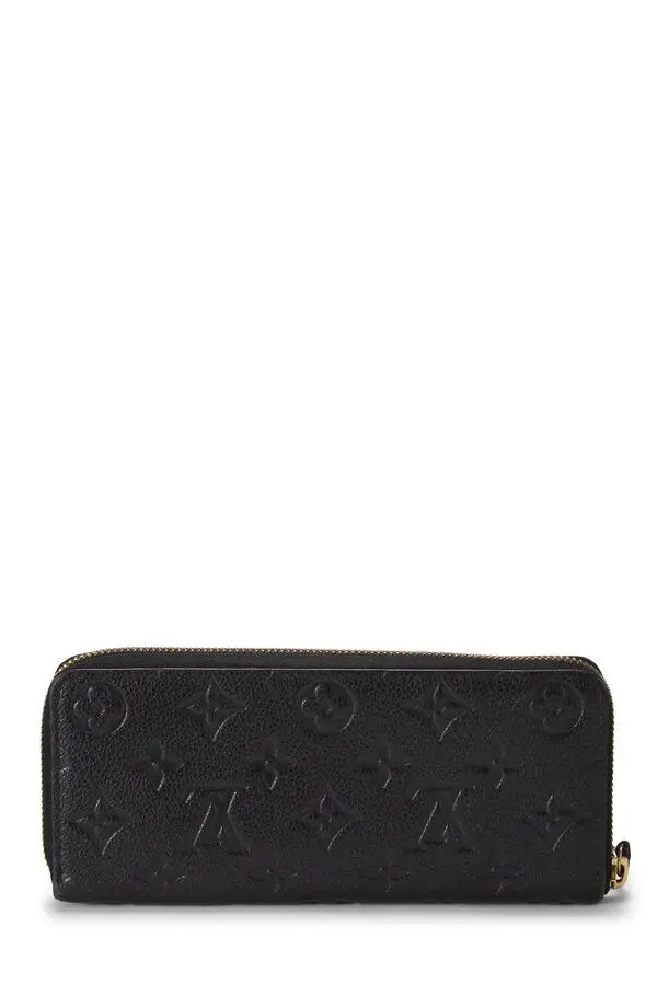 LOUIS VUITTON Monogram Empreinte Clemence Wallet