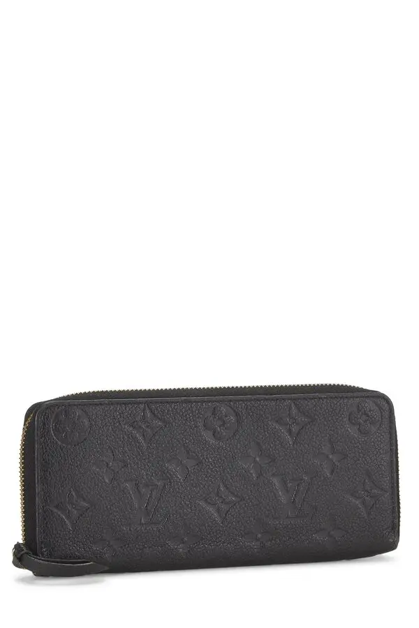 LOUIS VUITTON Monogram Empreinte Clemence Wallet