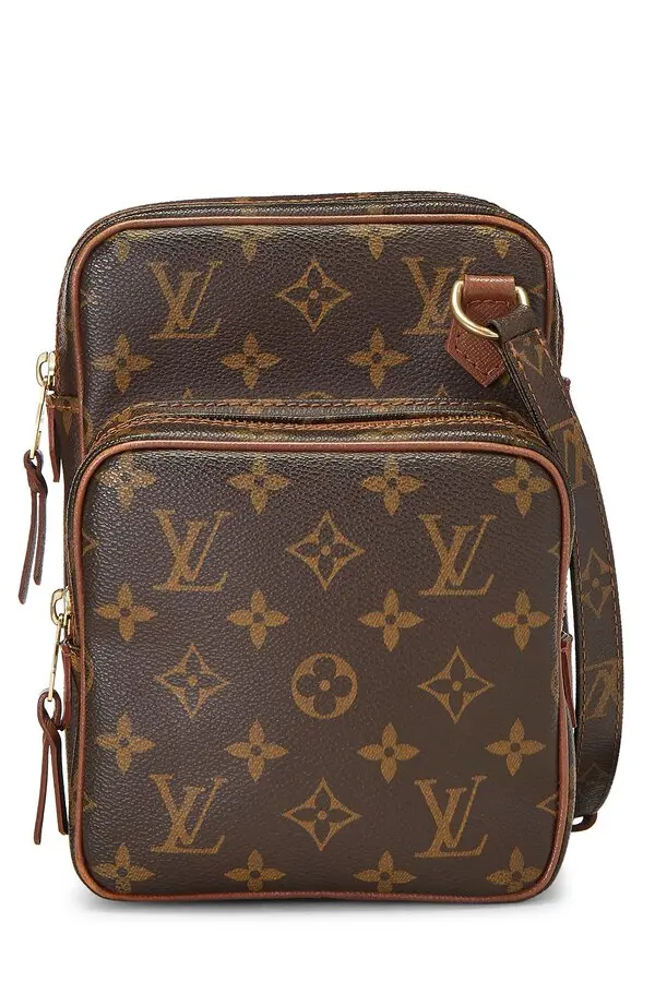 LOUIS VUITTON Comme Des Garçons Monogram Canvas Sac 2 Poches - Brown