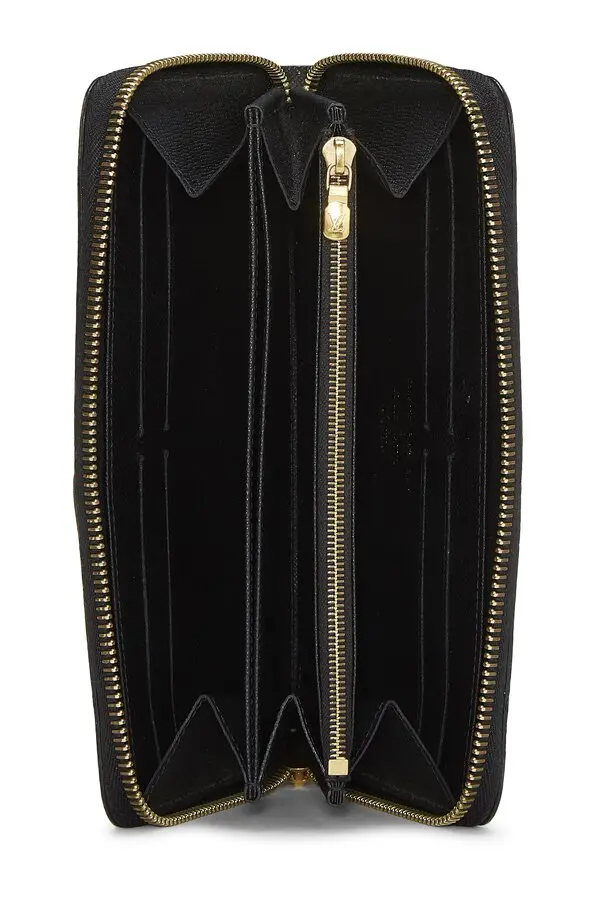 LOUIS VUITTON Damier Paillettes Zippy Continental