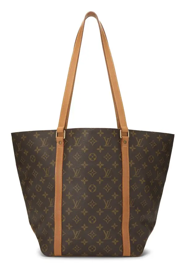 LOUIS VUITTON Monogram Sac Shopping - Brown