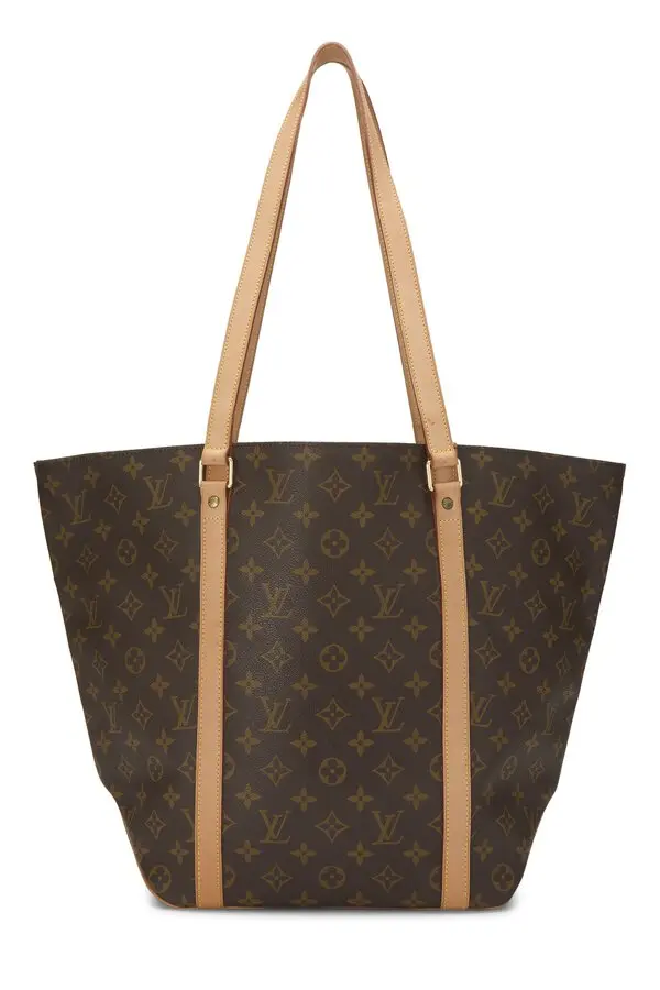 LOUIS VUITTON Monogram Sac Shopping - Brown