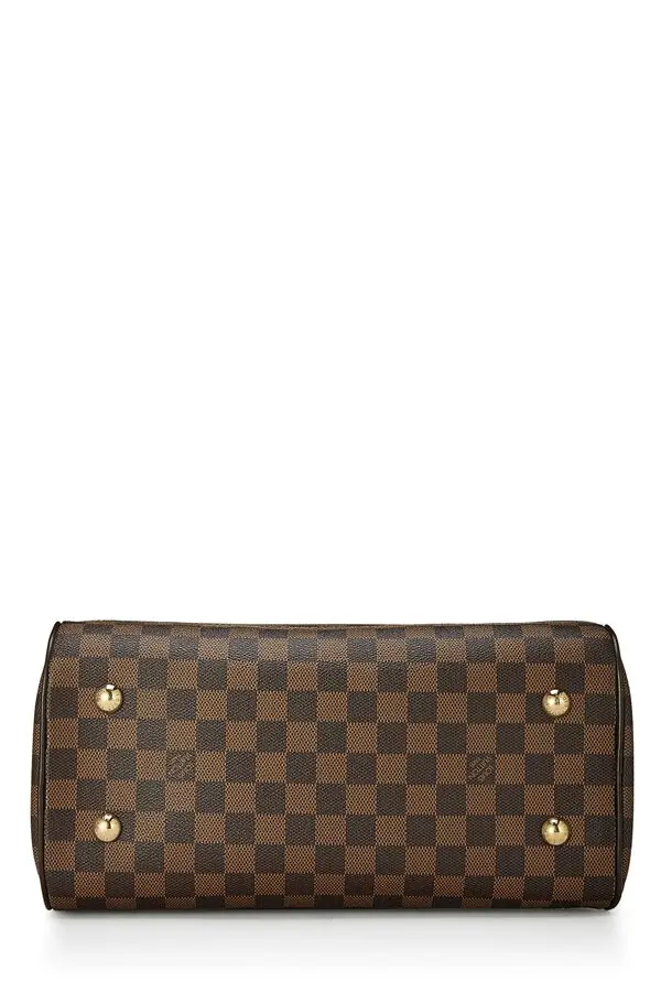 LOUIS VUITTON Damier Ebene Duomo Top Handle Bag