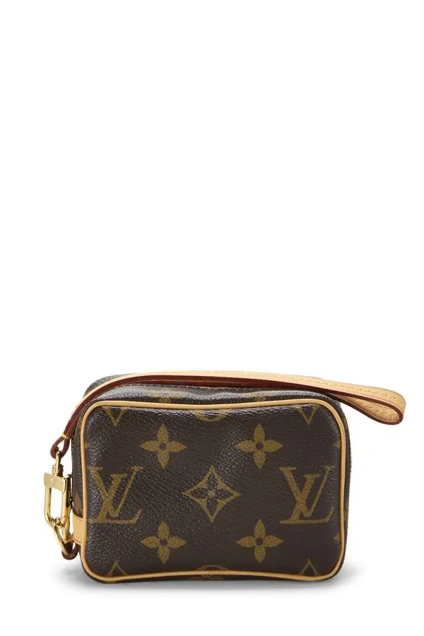 LOUIS VUITTON Monogram Canvas Wapity Case - Brown