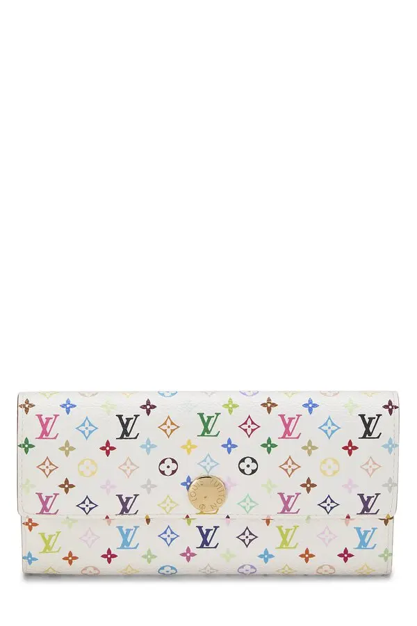 LOUIS VUITTON Takashi Murakami X Monogram Multicolore Sarah - White