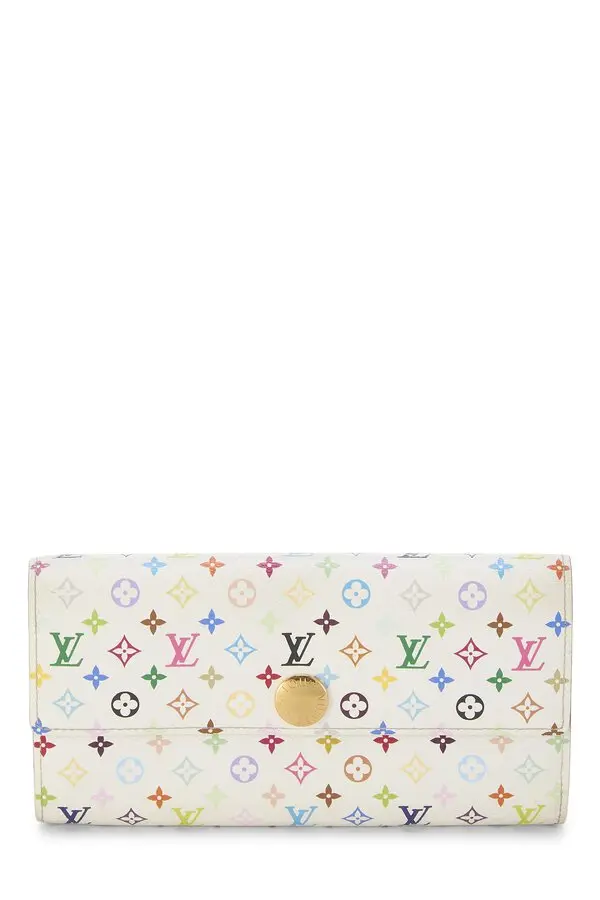 LOUIS VUITTON Takashi Murakami X Monogram Multicolore Sarah - White