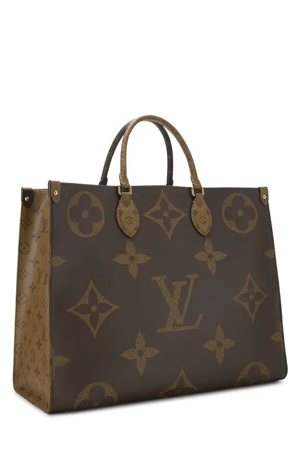 LOUIS VUITTON Giant Monogram On The Go - Brown