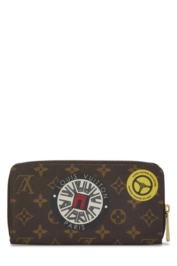 LOUIS VUITTON Monogram Canvas World Tour Zippy Continental