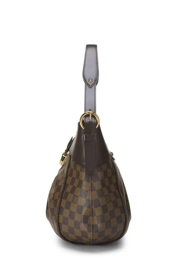 LOUIS VUITTON Damier Ebene Sistina Shoulder Bag
