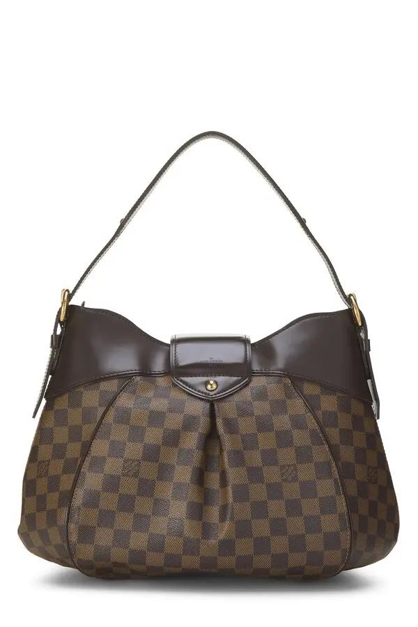 LOUIS VUITTON Damier Ebene Sistina Shoulder Bag