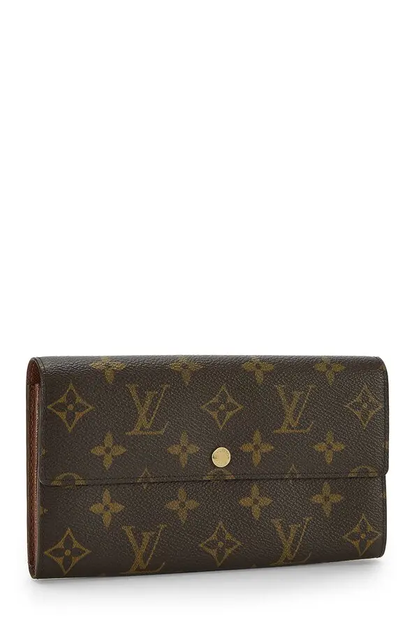 LOUIS VUITTON Monogram Canvas Porte Monnaie Credit