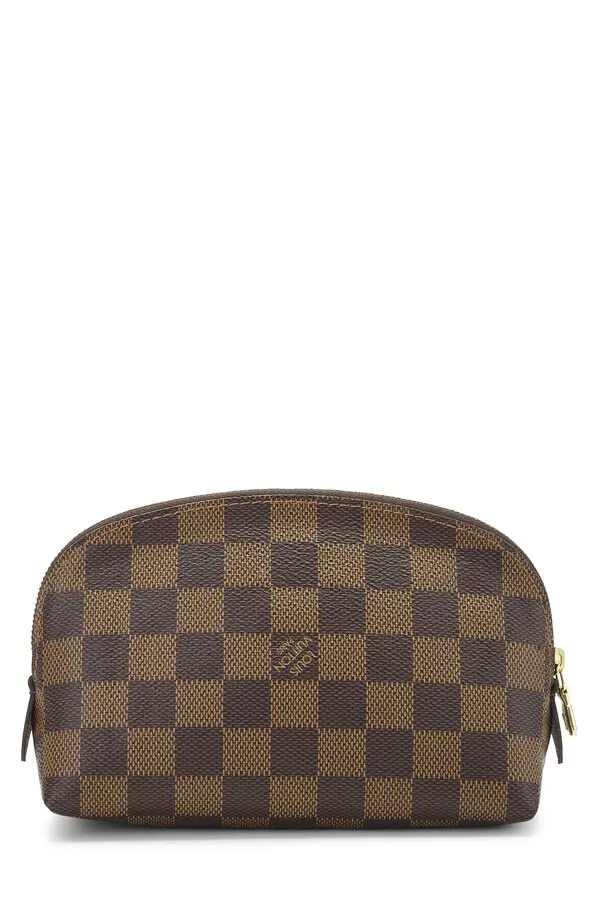 LOUIS VUITTON Damier Ebene Pochette Cosmetique - Brown