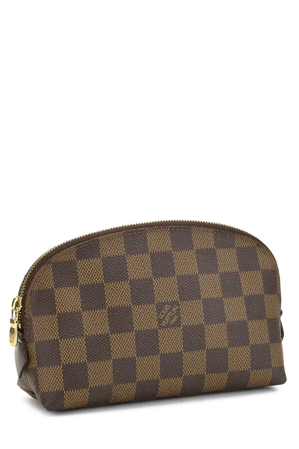 LOUIS VUITTON Damier Ebene Pochette Cosmetique - Brown