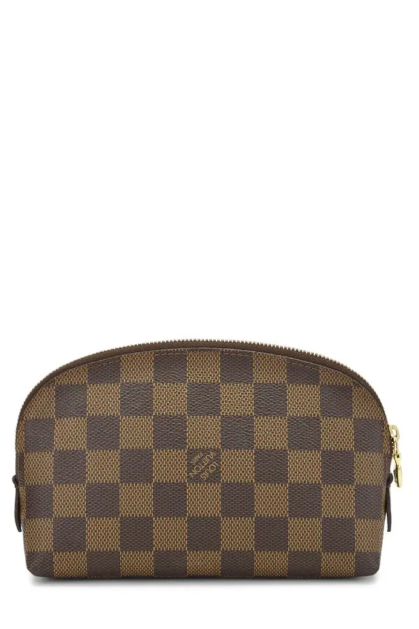 LOUIS VUITTON Damier Ebene Pochette Cosmetique - Brown