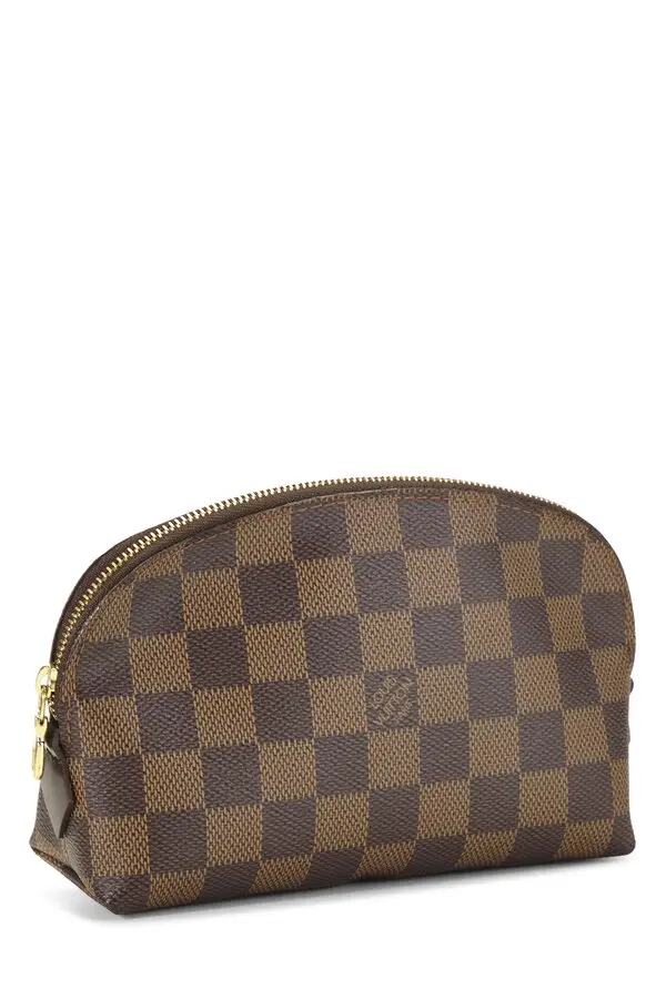 LOUIS VUITTON Damier Ebene Pochette Cosmetique - Brown